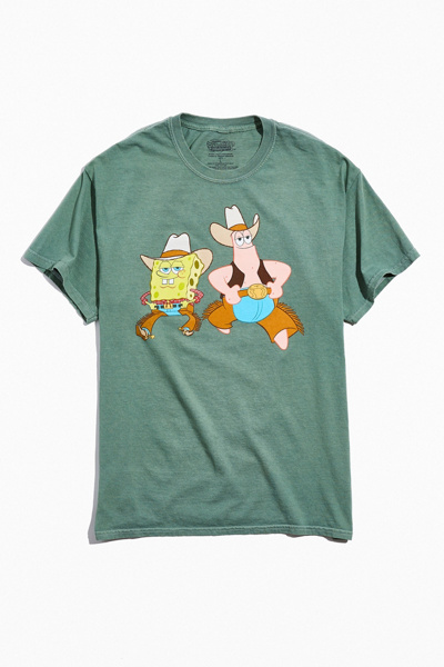 SpongeBob SquarePants Cowboys Tee | Urban Outfitters