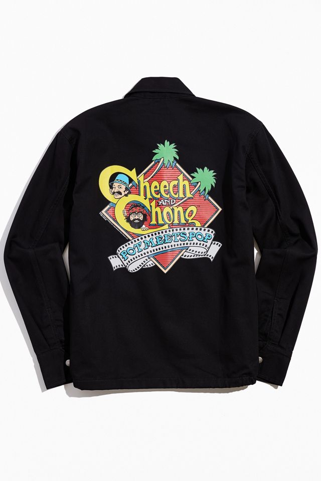 Pot Meets Pop X Cheech & Chong Next Movie Jacket | Urban Outfitters