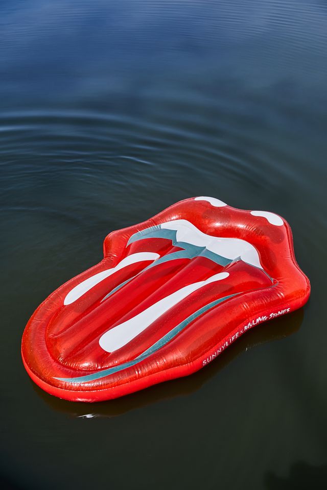 Sunnylife X Rolling Stones Lounger Pool Float | Urban Outfitters