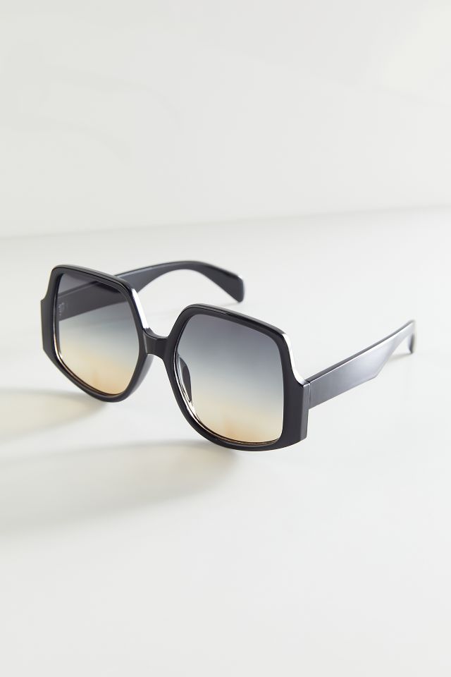 Tonya Oversized Round Sunglasses Urban Outfitters