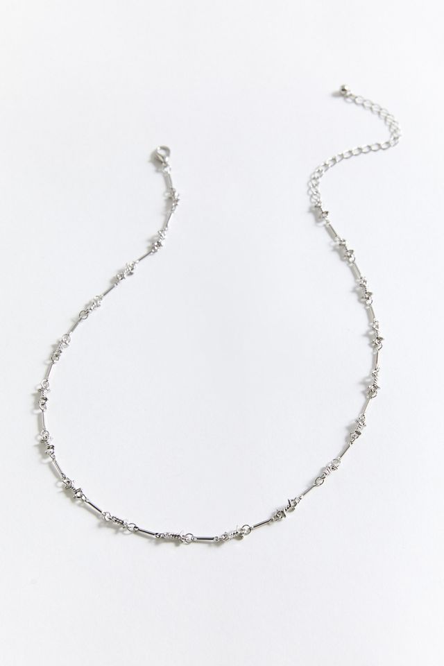 Barbed Wire Chain Necklace | Urban Outfitters