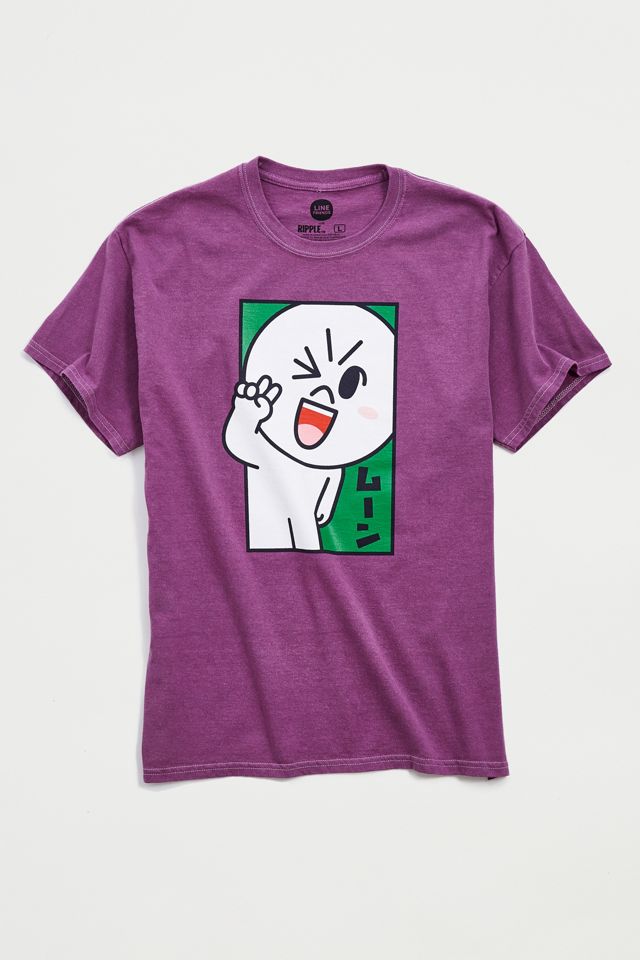 Line Friends Moon Tee | Urban Outfitters