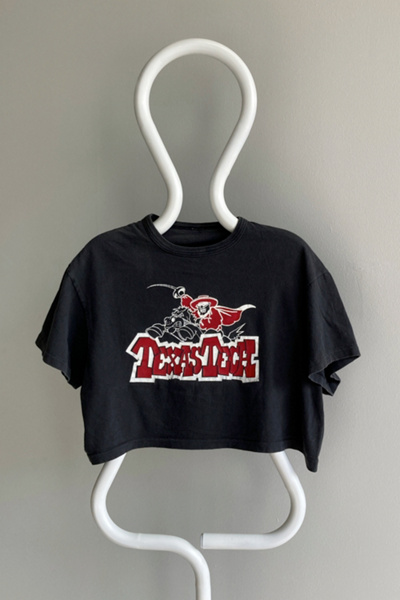 Vintage 1970s Texas Tech Crop | Urban Outfitters