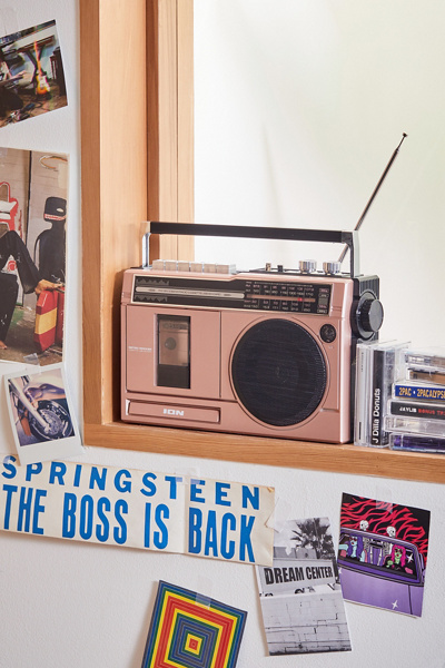 ION Audio Retro Rocker Bluetooth Boombox | Urban Outfitters