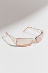Evie Metal Shield Sunglasses | Urban Outfitters