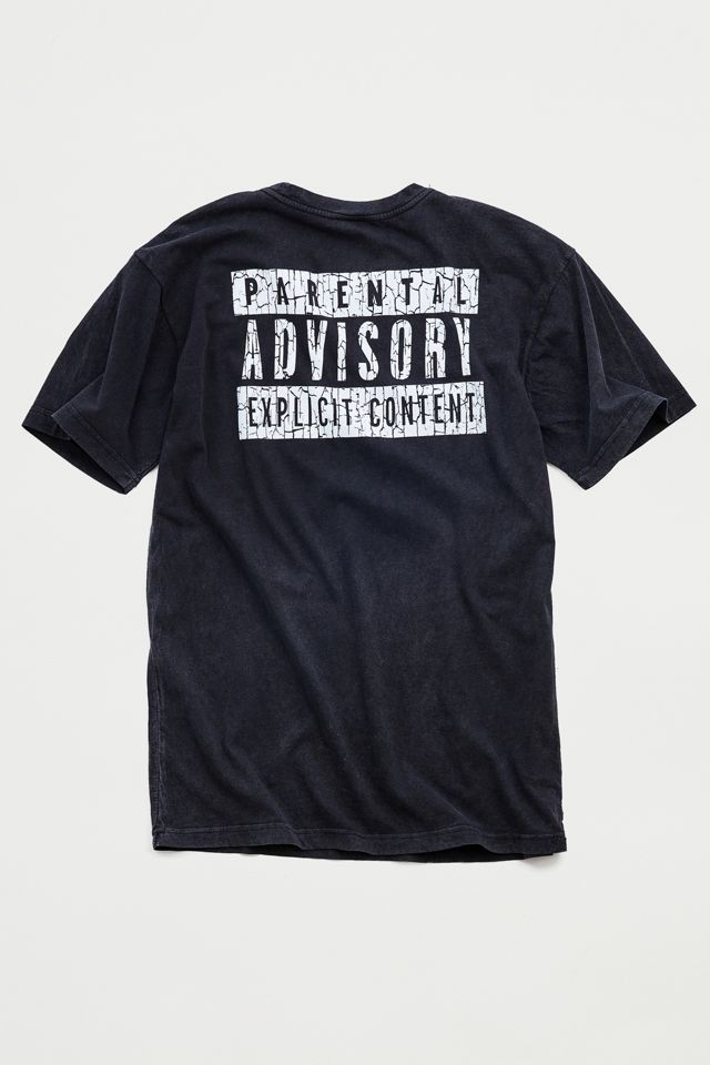Parental Advisory Vintage Wash Tee | Urban Outfitters