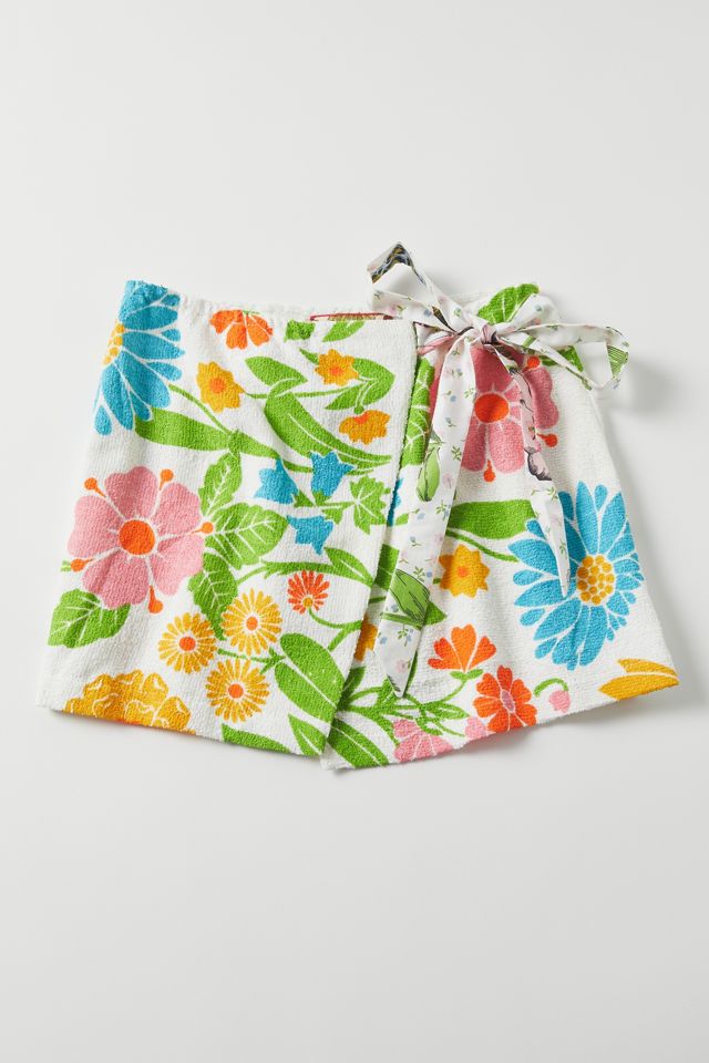 Zepherina Terry Wrap Mini Skirt | Urban Outfitters