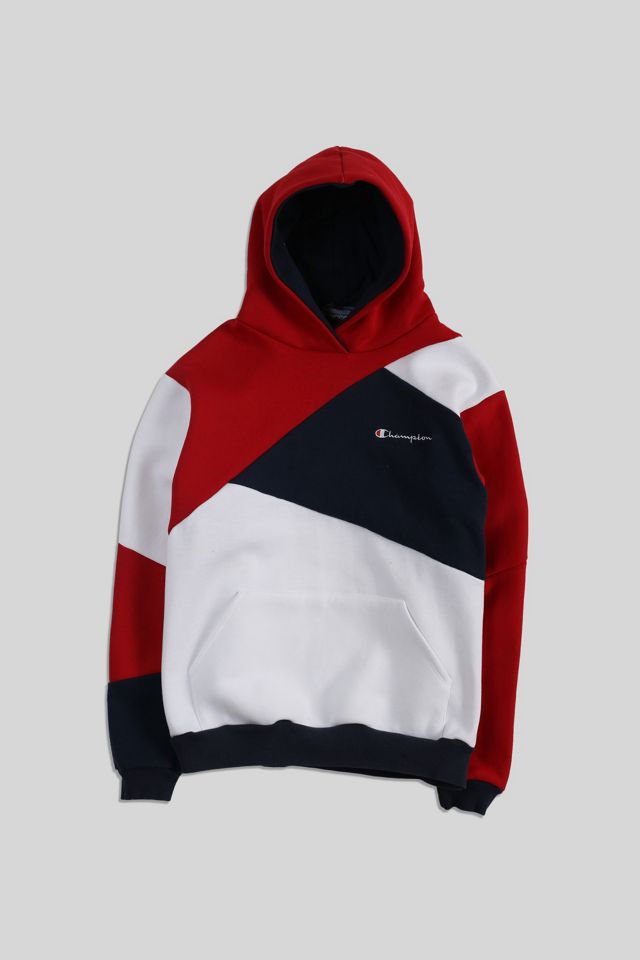 Frankie Collective Rework Patchwork Hoodie | Urban Outfitters