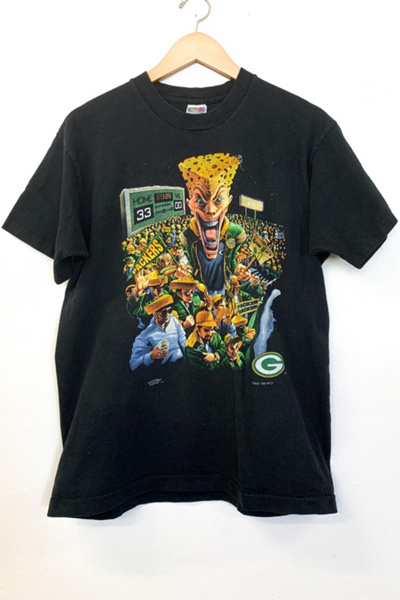 Vintage Green Bay Packers Cheesehead Tee Shirt | Urban Outfitters