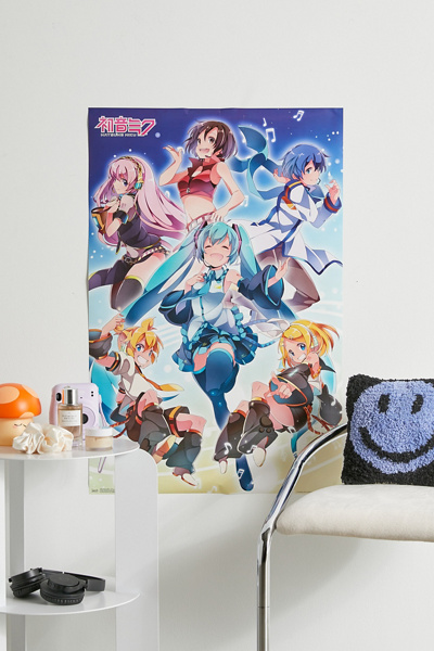 Hatsune Miku Group Poster | Urban Outfitters