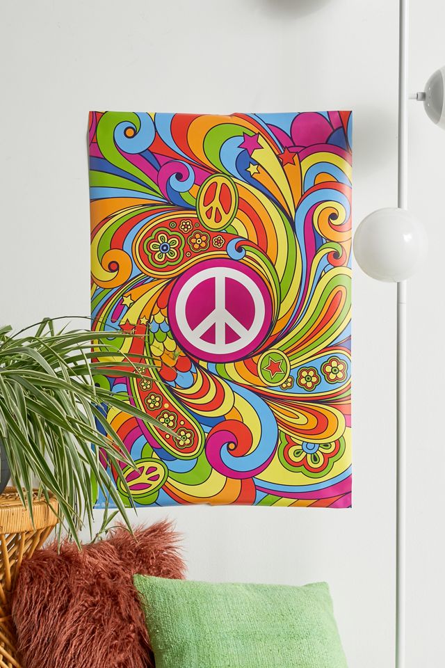 Peace Sign Poster | Urban Outfitters