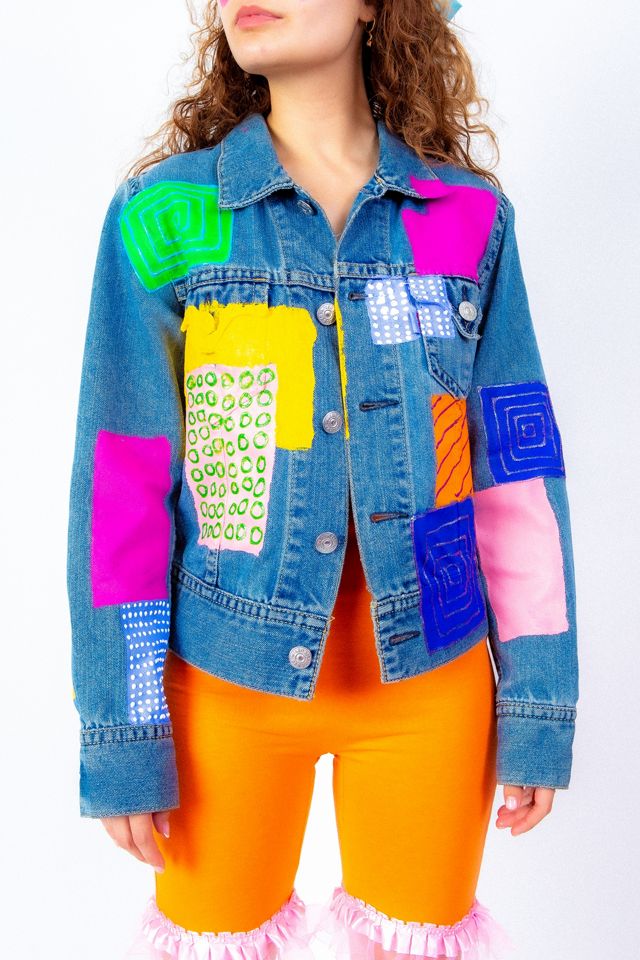 Zig Zag Connect With Me Denim Jacket | Urban Outfitters