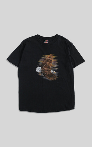 Vintage Black Graphic Tee | Urban Outfitters