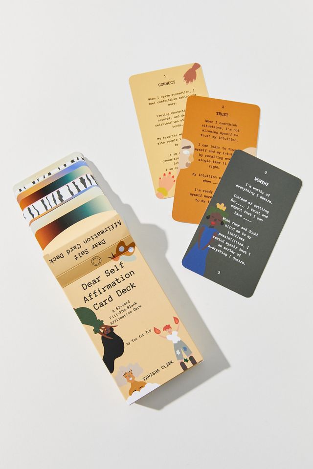 I AM & CO “Dear Self,” Prompt Card Deck | Urban Outfitters