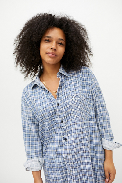 Urban Renewal Vintage Flannel PJ Dress | Urban Outfitters