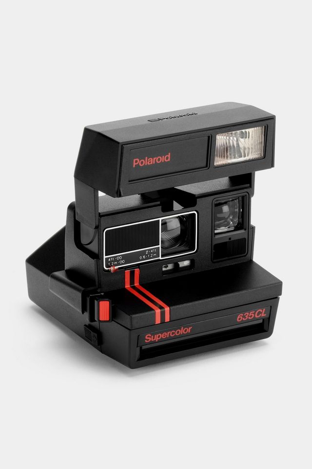 Polaroid Double Red Stripe Vintage 600 Instant Camera Refurbished by ...