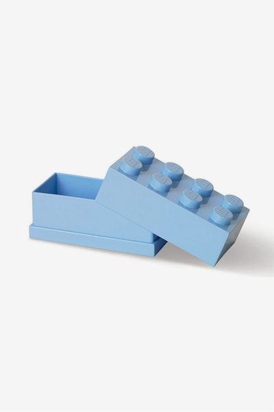 LEGO Light Blue Mini Storage Box 8 | Urban Outfitters