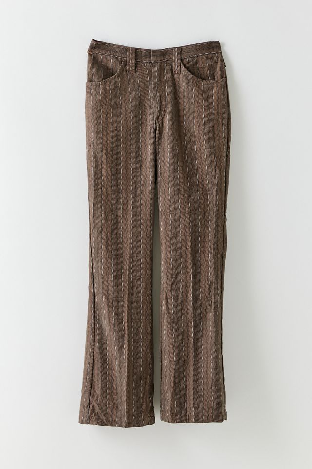 Vintage Brown Stripe Pant | Urban Outfitters Canada