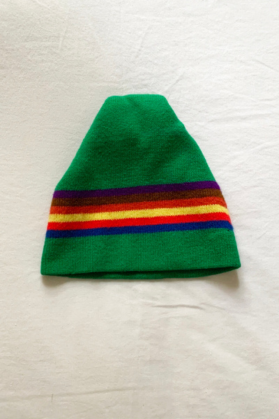 Vintage 70s Ski Striped Beanie | Urban Outfitters