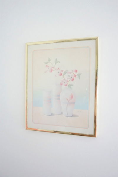 Vintage Carlos Rios Vase Framed Art Print | Urban Outfitters