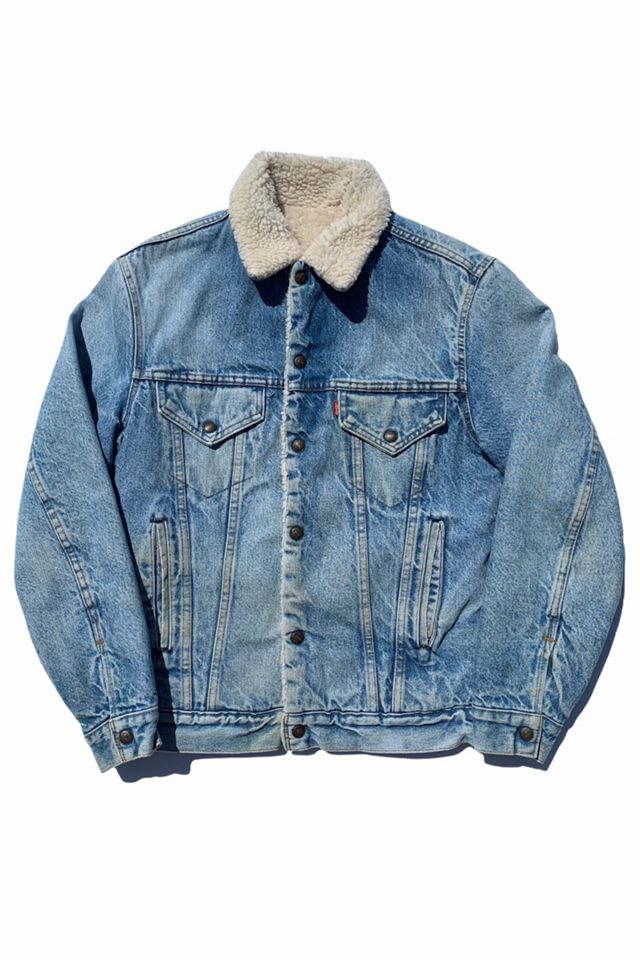 Vintage Levi's Sherpa Denim Jacket | Urban Outfitters