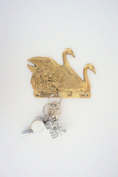 Vintage Brass Swan Wall Hook | Urban Outfitters