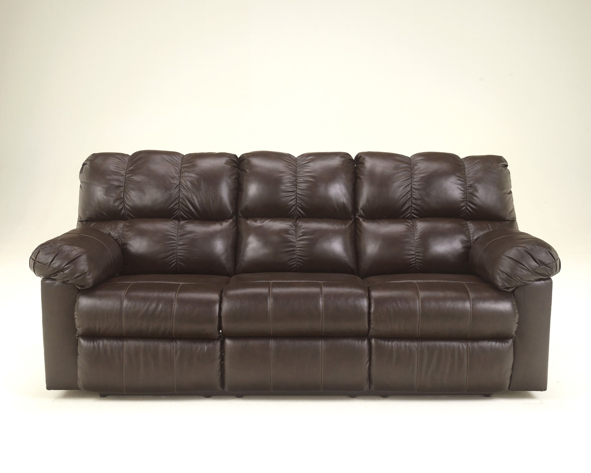 Ashley Kennard Leather Match Power Reclining Sofa | Cabinets Matttroy