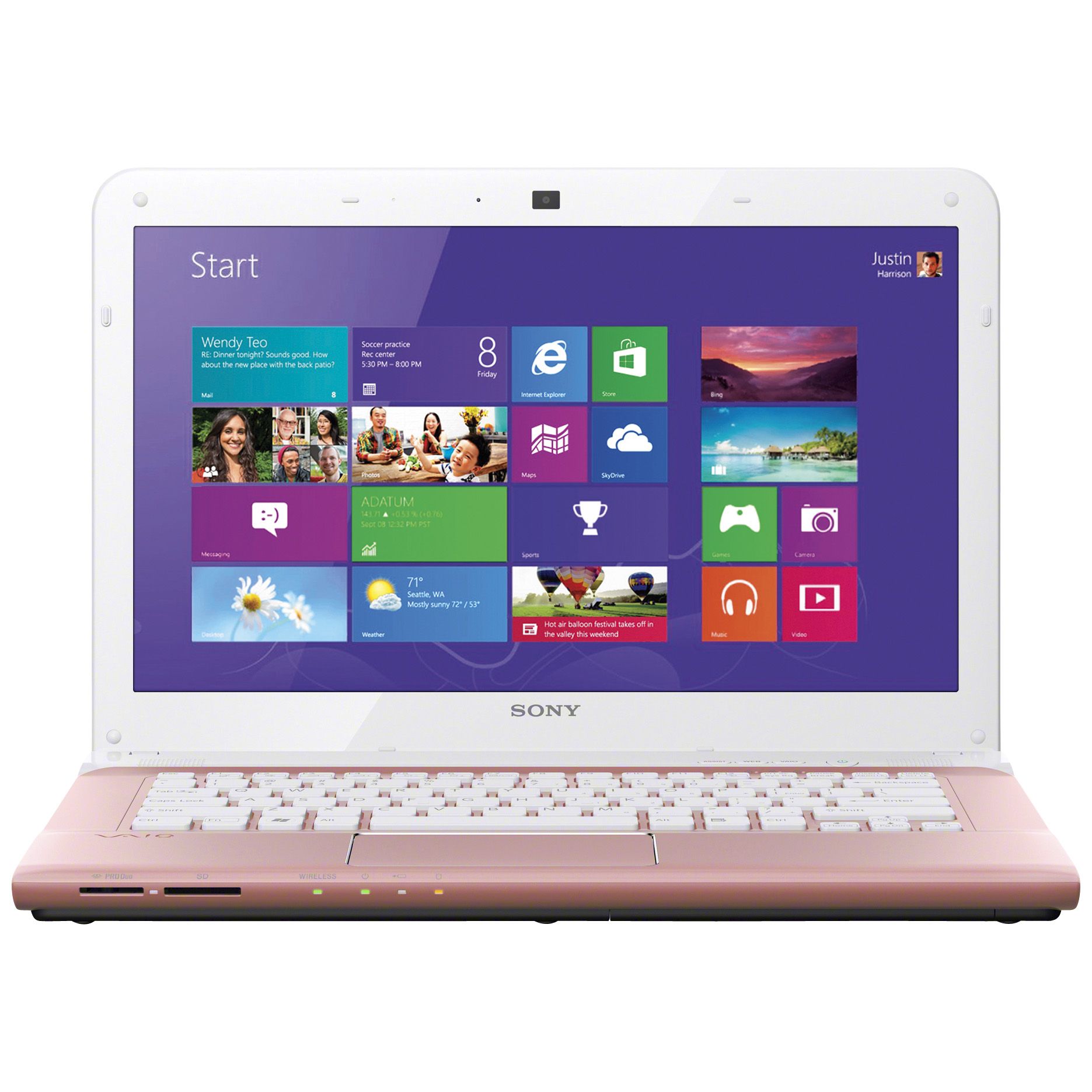 Sony Laptops Windows 8