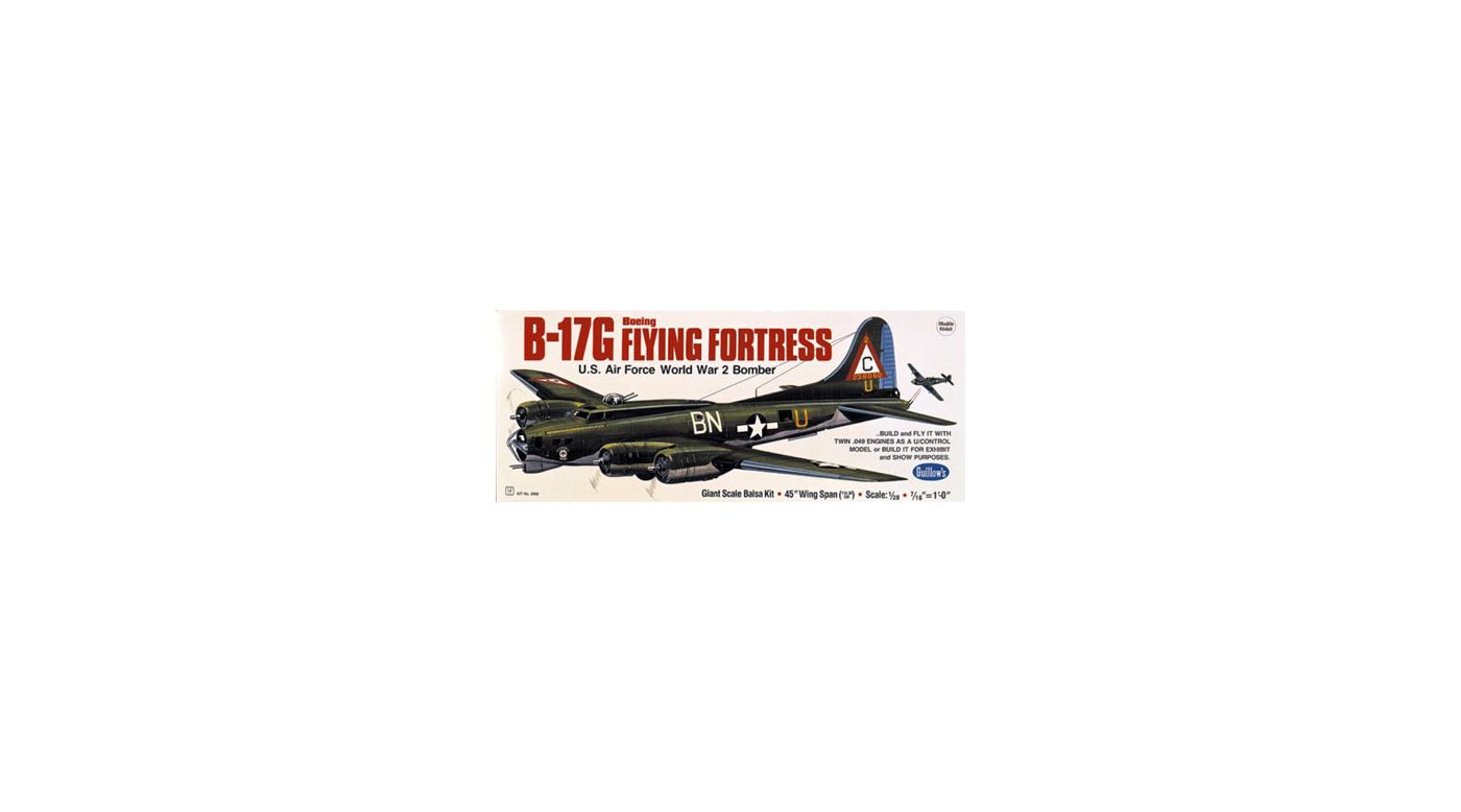 Guillow Boeing B17G Flying Fortress U.S. Air Force World War II Bomber ... Guillow Boeing B17G Flying Fortress U.S. Air Force World War II Bomber ...