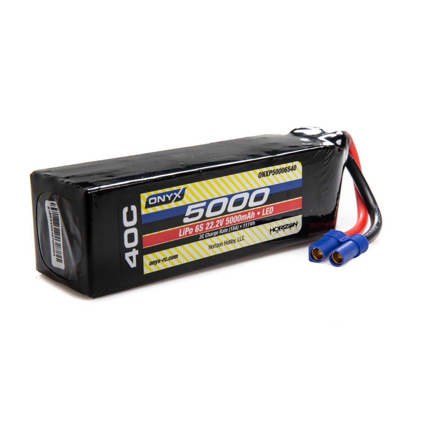 Onyx 22.2V 5000mAh 6S 40C LiPo Battery EC5 605482416662 | eBay