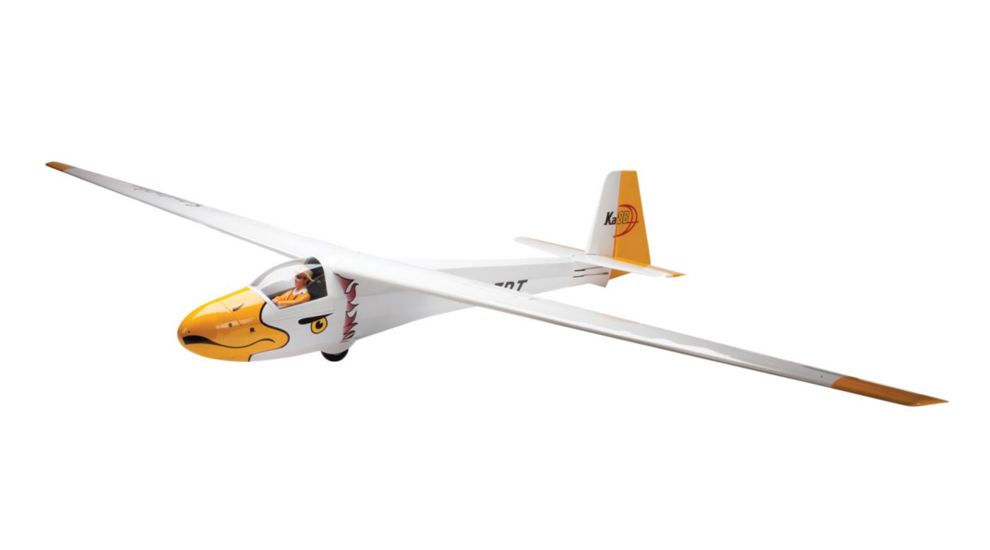 Ka8-B Sailplane ARF, White | HorizonHobby