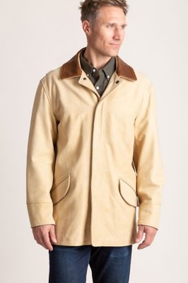 Country Gentleman Calfskin Leather Coat | Overland