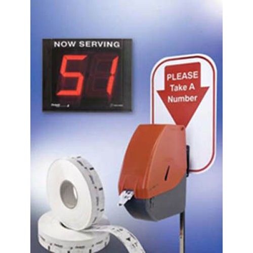 Sato 10007100-WH Ticket For Turn-O-Matic - 24 / CS | Wasserstrom