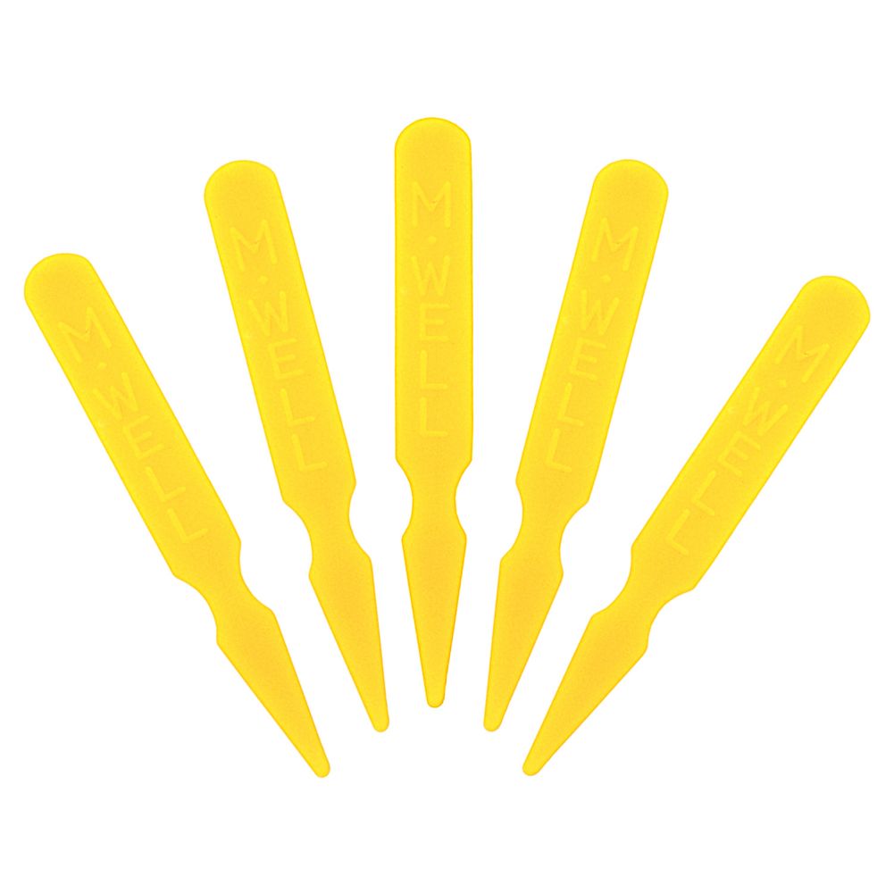 Goldmax Industries Yellow Medium Well Steak Marker | Wasserstrom