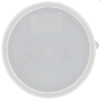 Prolon BL008 Natural White 6 / 8 Qt. Food Storage Container Lid ...