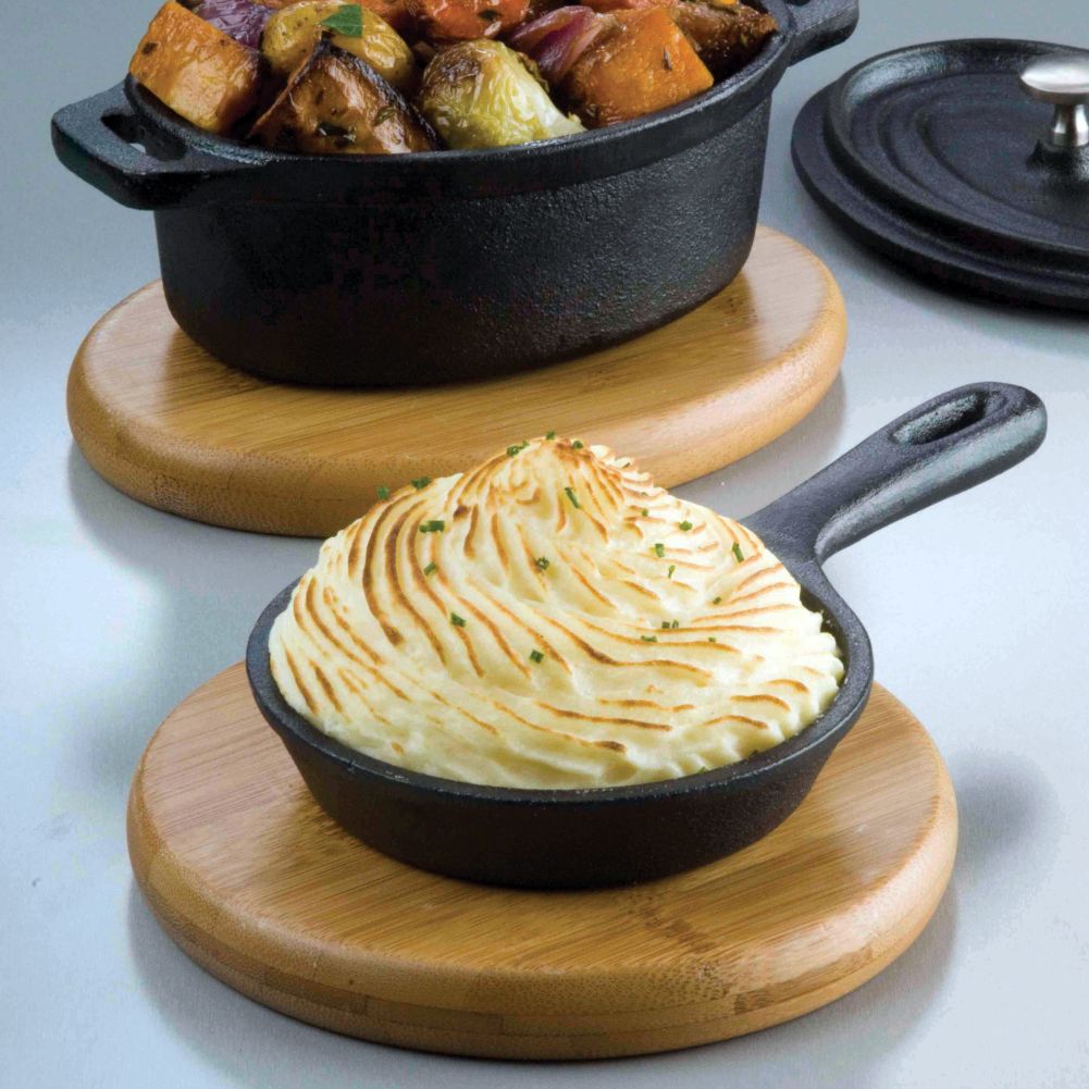 American Metalcraft Round Bamboo Underliner | Wasserstrom