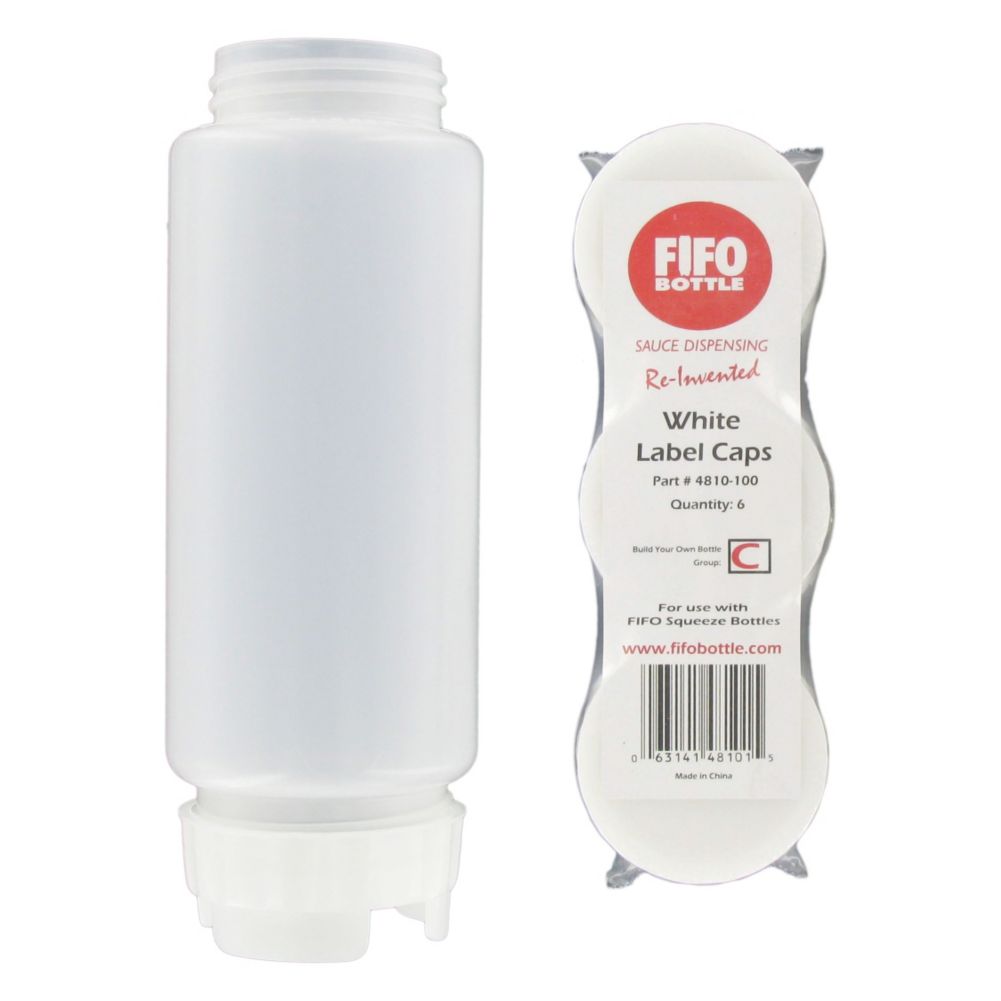 FIFO CB12NSF130-6 12 Oz. FIFO Bottle™ with Small Valve Cap | Wasserstrom