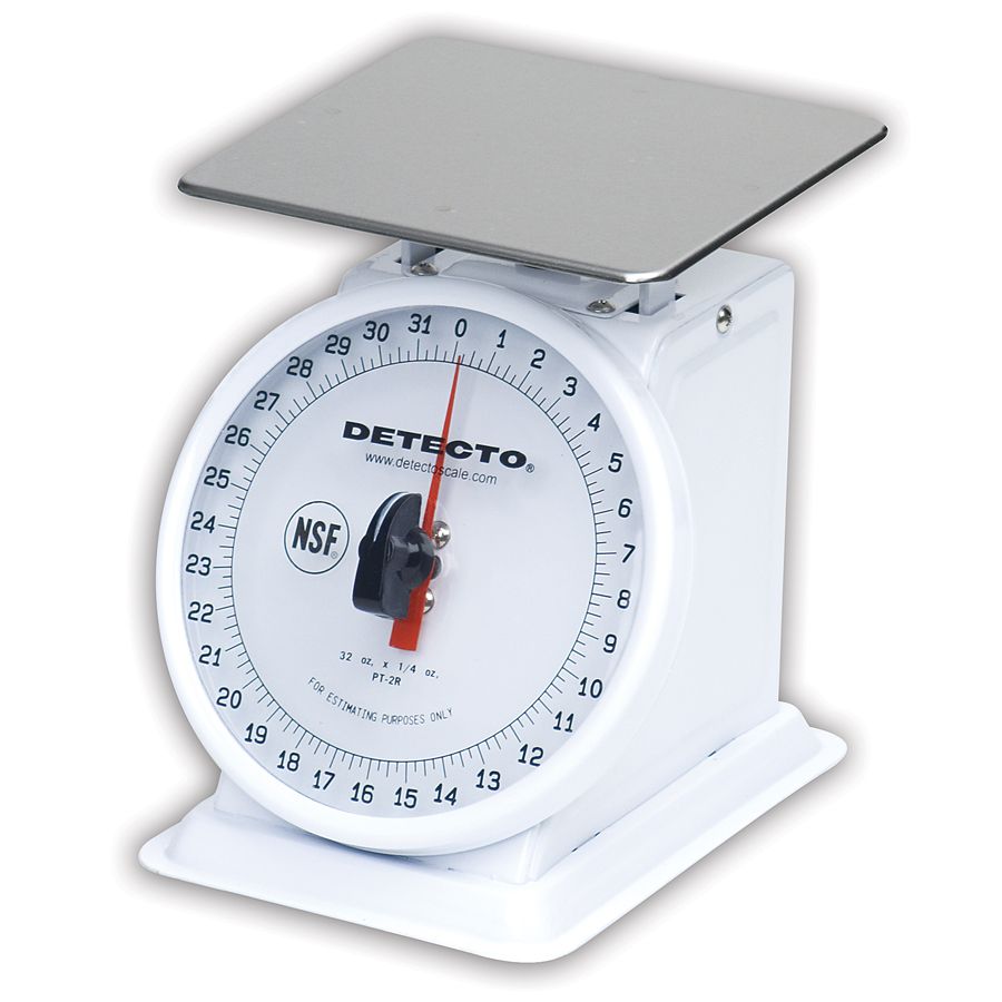 Detecto® PT-2R Enamel Finish Rotating Dial 32 Oz. Portion Scale ...