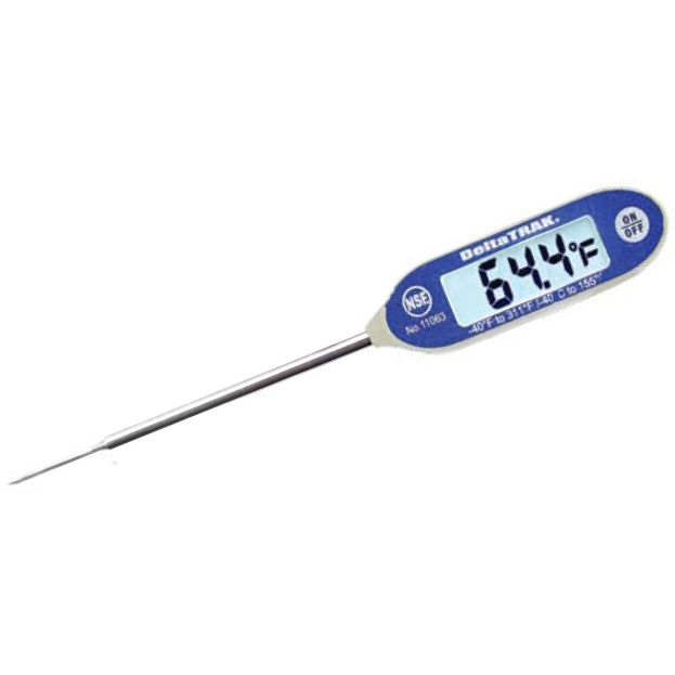 Deltatrak® 11083 Jumbo Display Auto-Cal Needle Probe Thermometer ...
