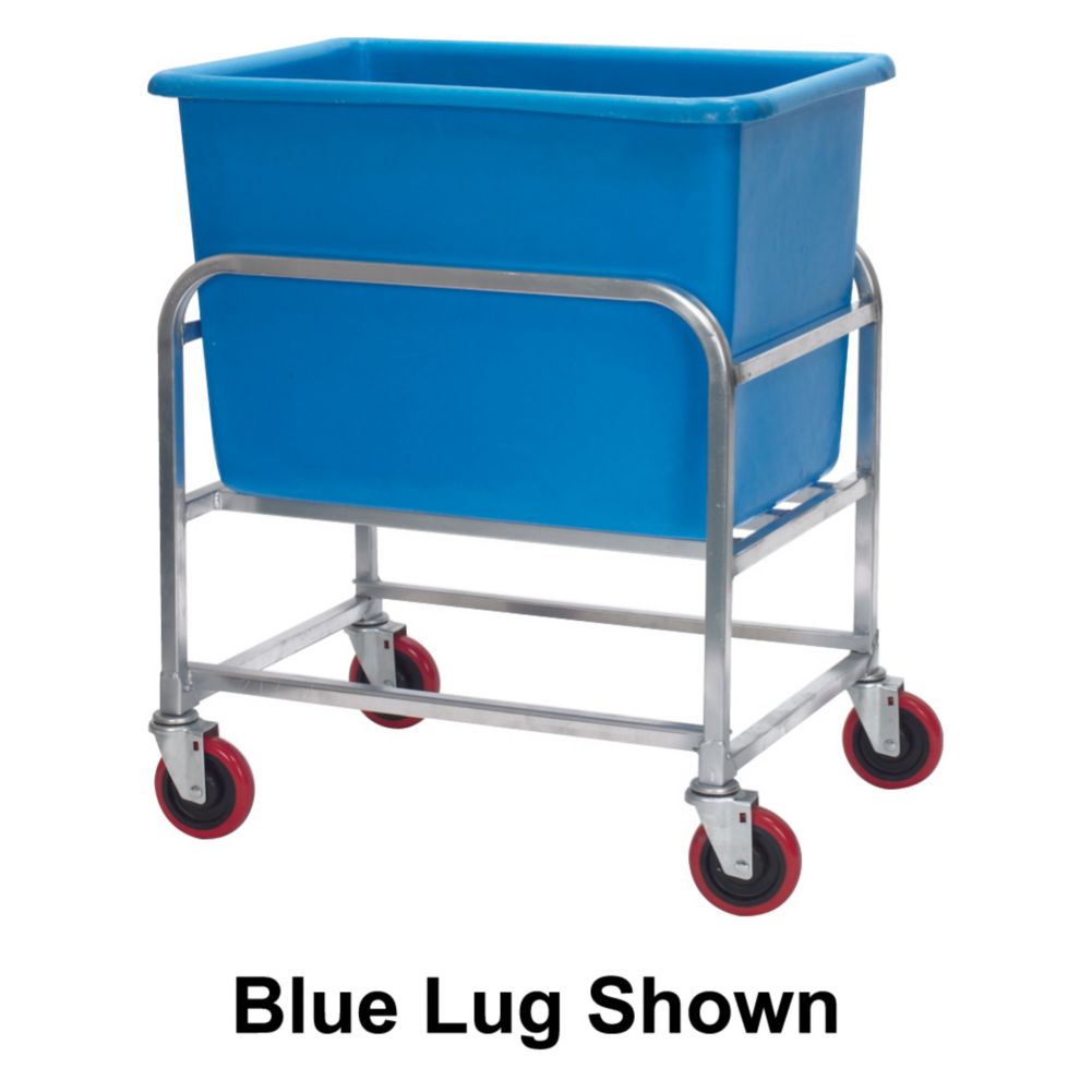 Win-Holt® 30-6-A/WH Aluminum Base 6-Bushel Bulk Mover w/ White Tub ...