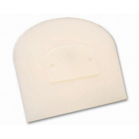 Matfer Bourgeat 112840 4-3/4" x 3-3/4" Nylon Dough Scraper | Wasserstrom