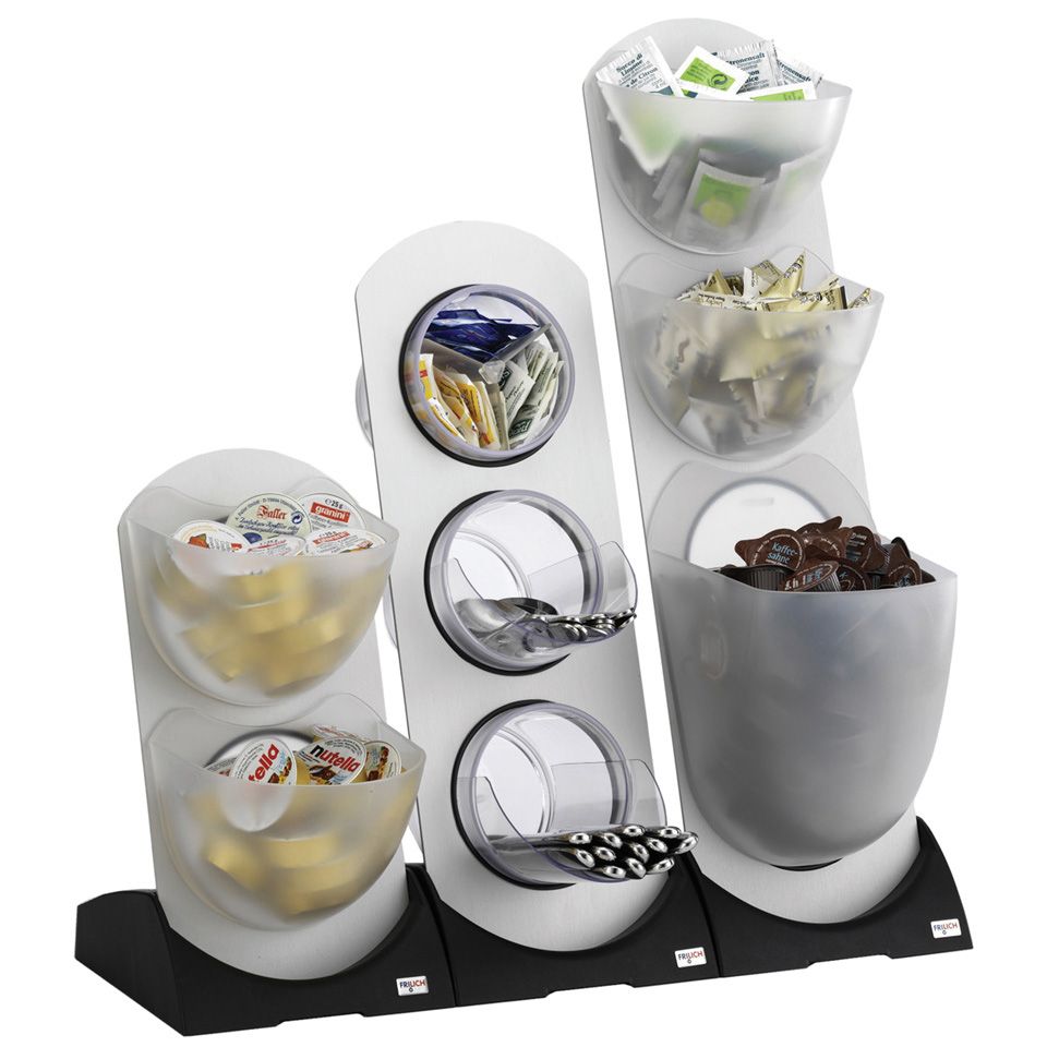 Frilich DVO002D Frilich S/S Vario Rack With Two Dishes | Wasserstrom