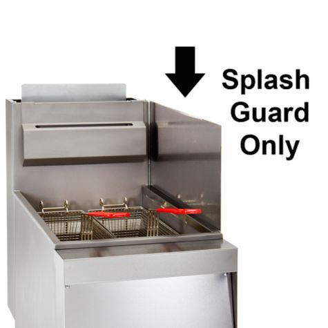 Vulcan VSPGARD-G/E Stainless 10" Splash Guard for Electric Fryers ...