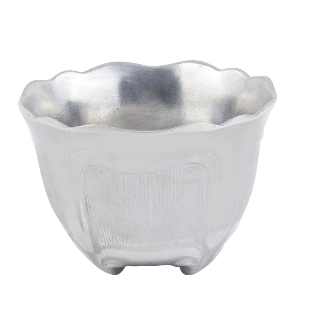 Bon Chef 9060 PEWTER Aluminum 1.5 Qt. Garnish Bowl | Wasserstrom