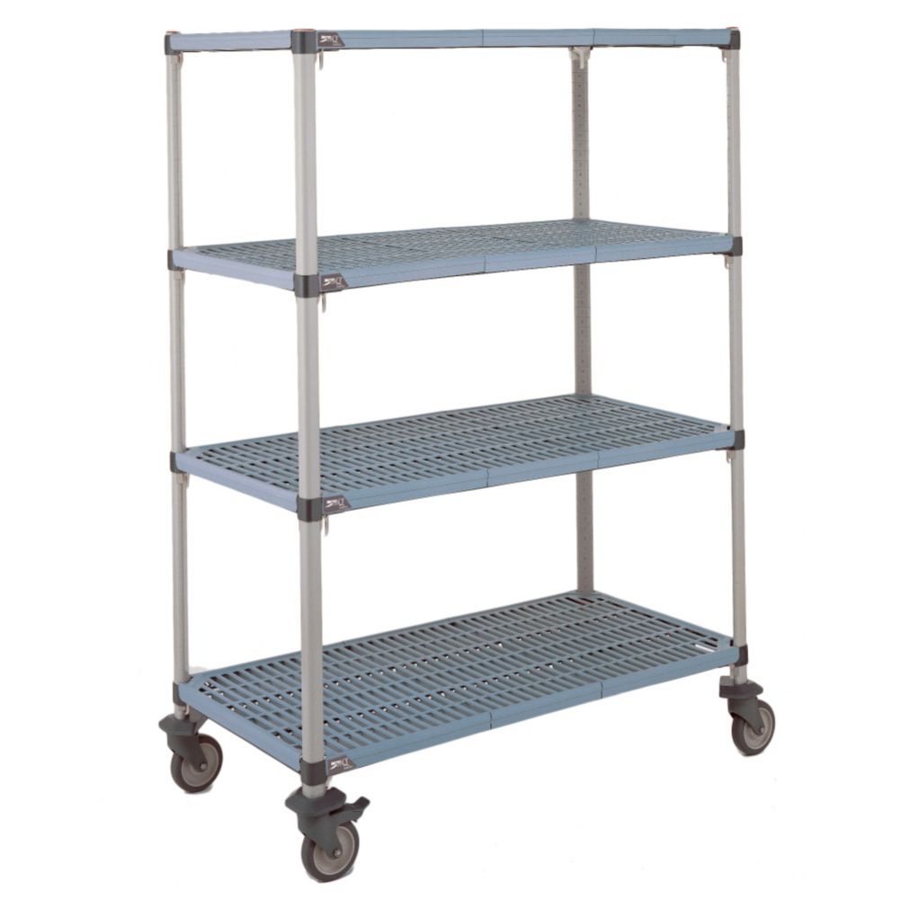 Metro® MetroMax Q® 18 x 60 x 63" Mobile Shelving Unit | Wasserstrom