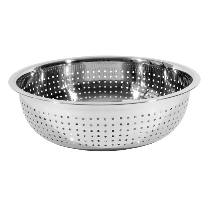 Town Food Service 31711 11" x 4" Chinese Style Colander | Wasserstrom