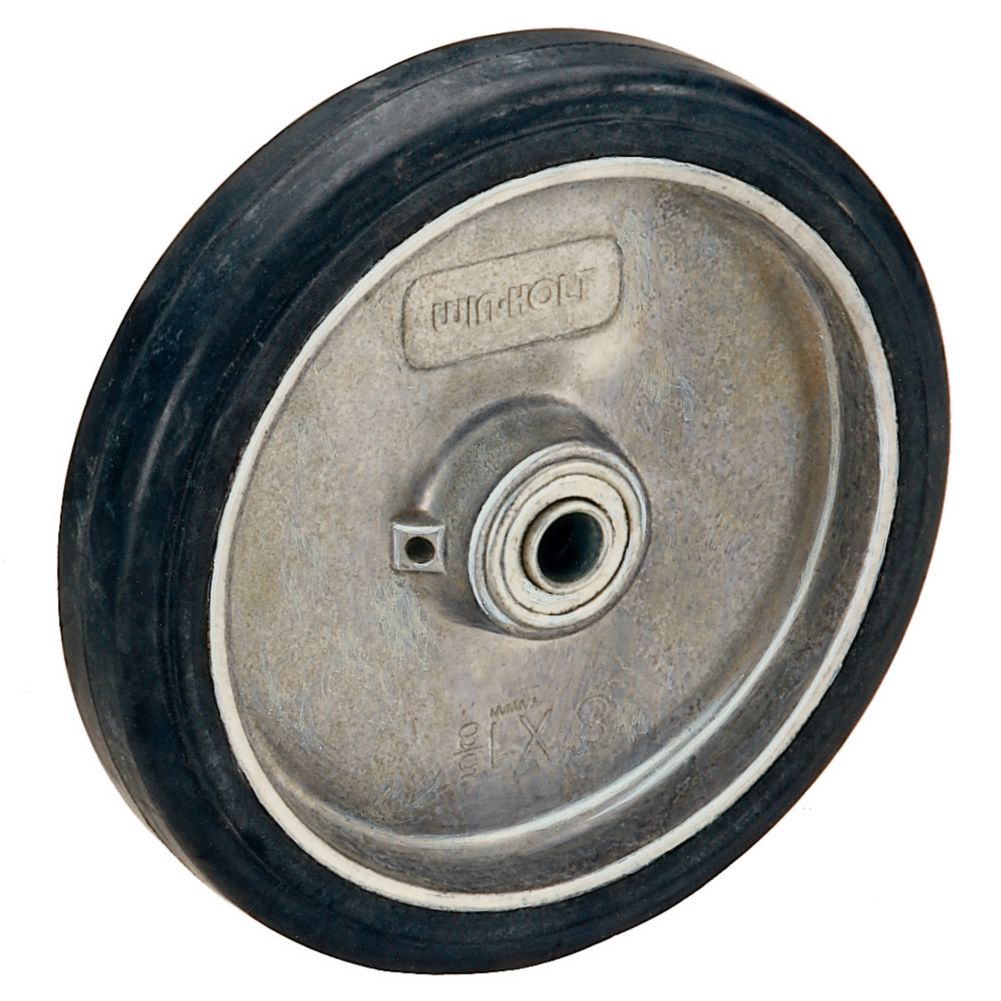 Win-Holt® 715 Replacement 8" Mold On Rubber Wheel | Wasserstrom