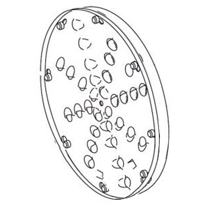 Berkel VSPH-5/16SH 5/16" Shredder Plate For VSPH Vegetable Shredder ...