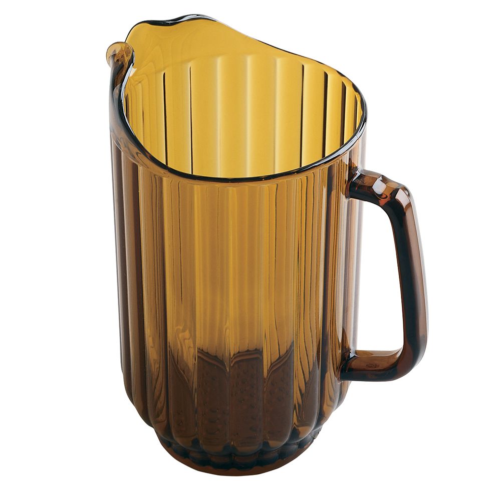 Cambro P600CW153 Camview Amber 60 Oz. Pitcher | Wasserstrom