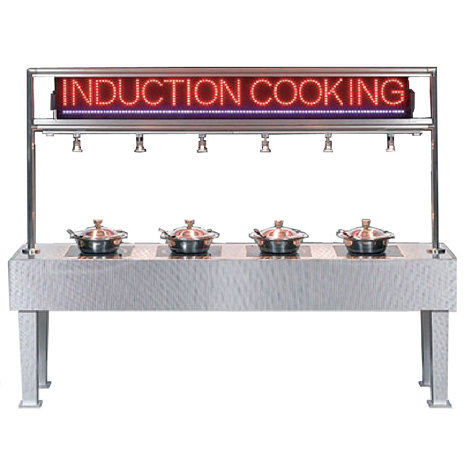 Induction Buffet Table, 24" | Wasserstrom